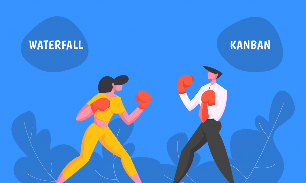 The Difference Between Waterfall and Kanban